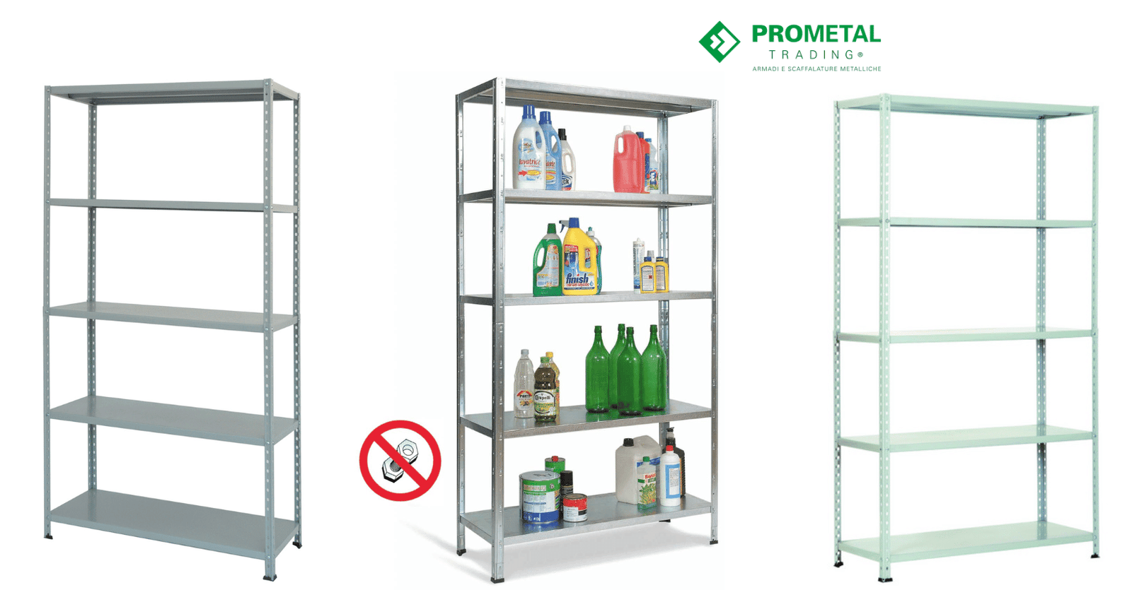 Scaffali ProMetal: Soluzione per lo Stoccaggio-Alfaworld